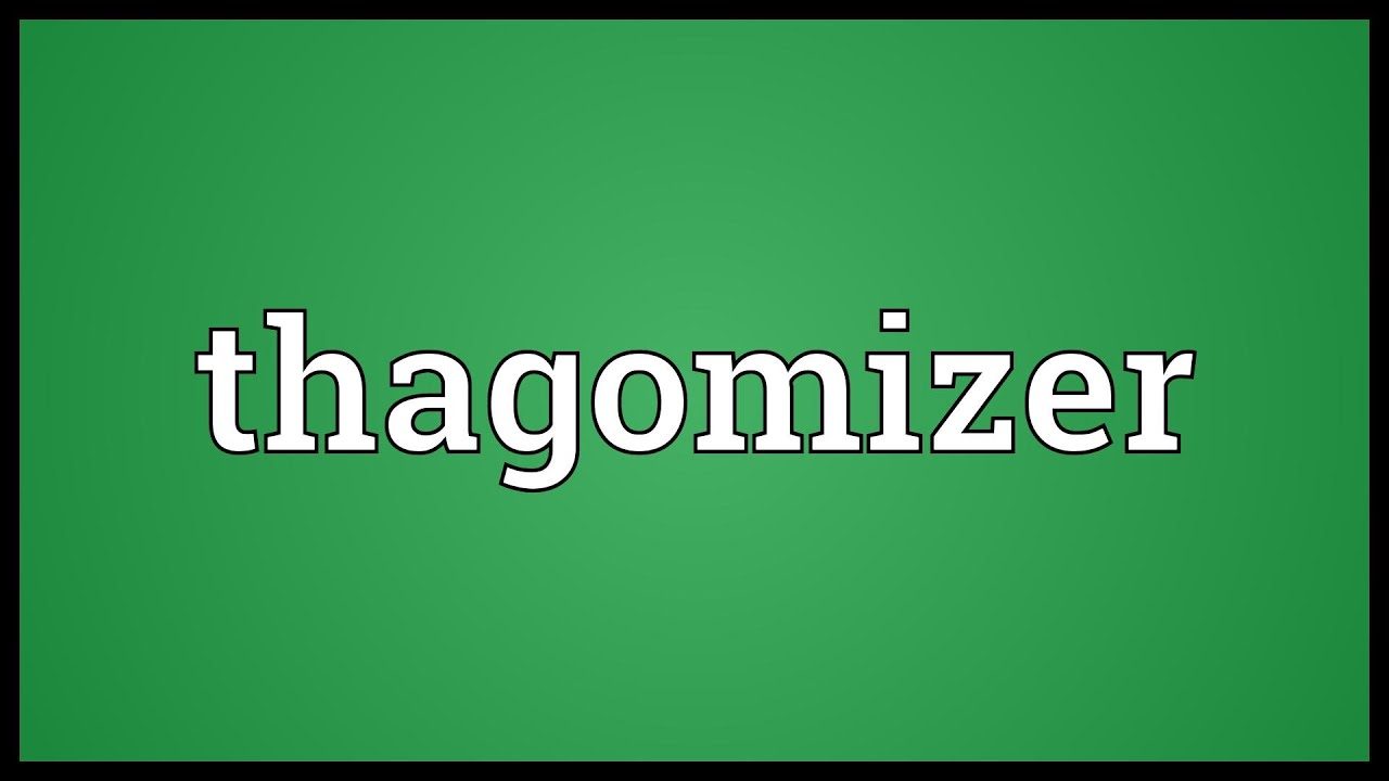 Thagomizer Meaning - YouTube