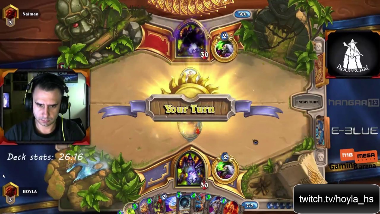 Hearthstone - Hoyla vs Naiman - Sacrificial Pact FTW - YouTube