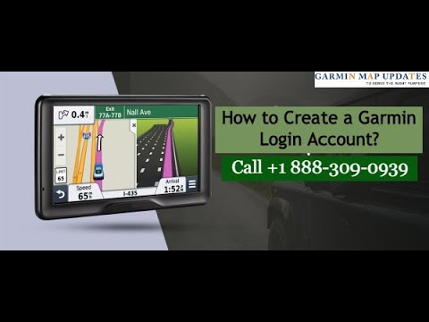 How to Create a Garmin Login Account? - YouTube