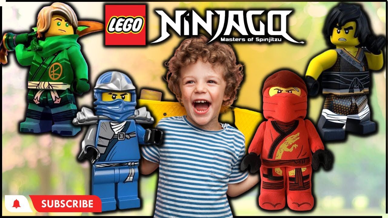 7 Karakter Lego Ninjago | Lego Ninja Go | Tokoh Film Kartun Anak ...