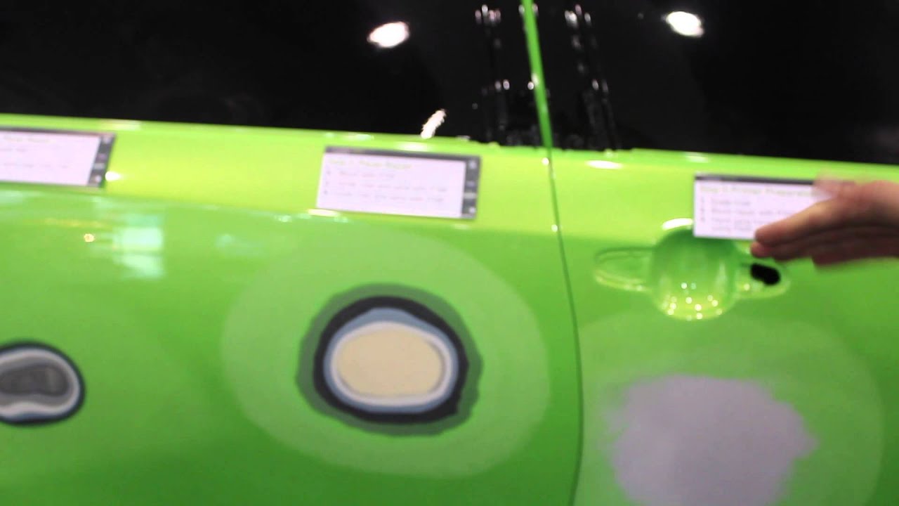 2015 Collision Repair Expo Festool four step - YouTube