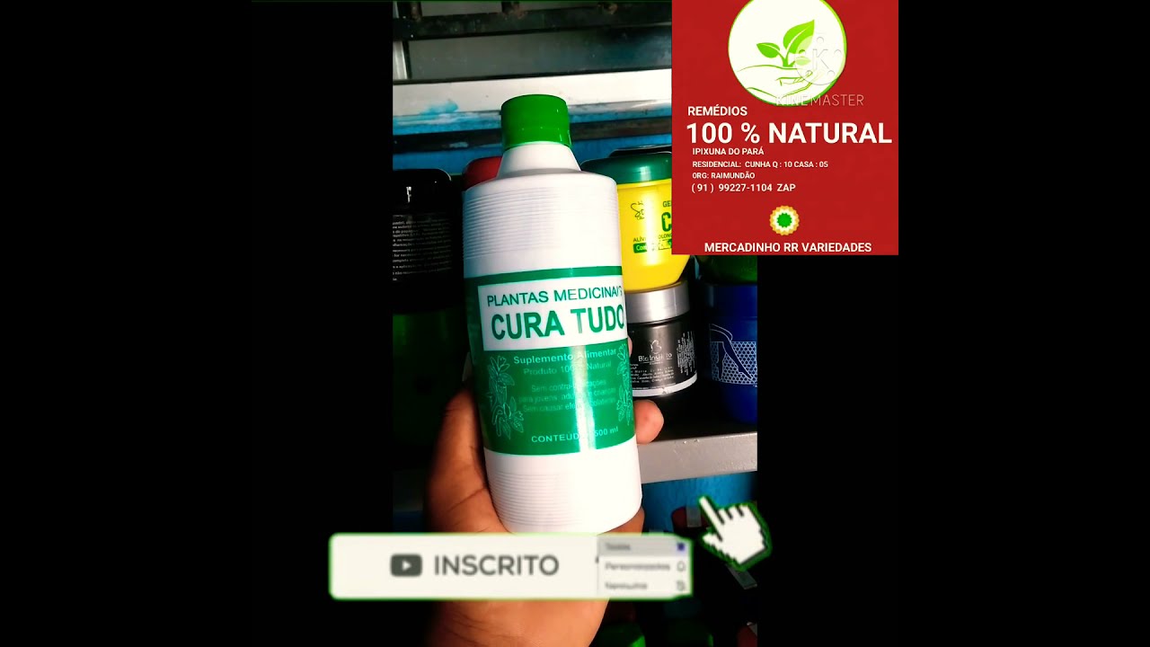 como usar Remédio natural cura tudo e pra que serve - YouTube