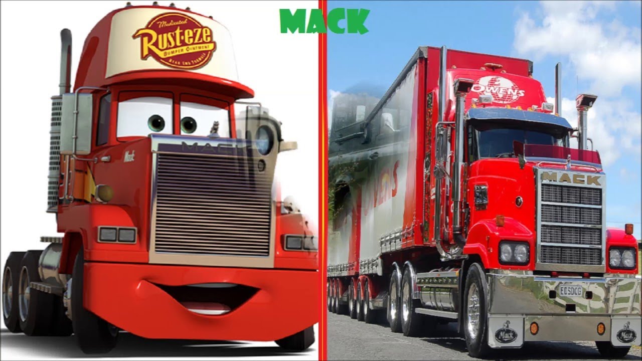 CARS 3 REAL LIFE CHARACTERS - Disney Cars 3 Movie In Real Life SMS TV ...