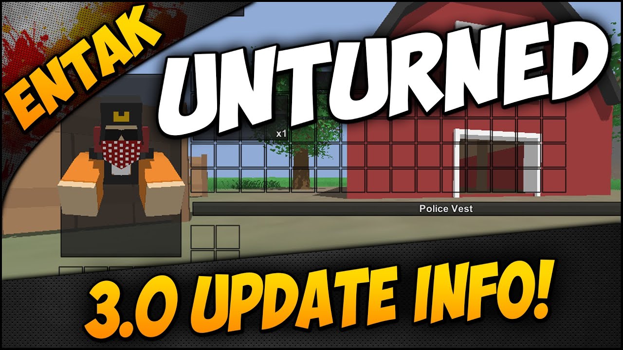 UNTURNED UPDATE 3.0 Update Info & Revamped Inventory! - YouTube
