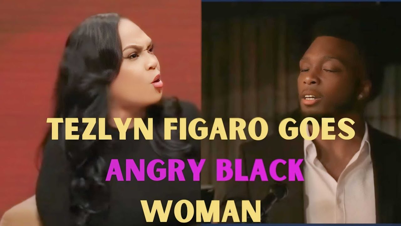 "SHUT HIM UP!" TEZLYN FIGARO Angry Black Woman After Debate | Reaction ...