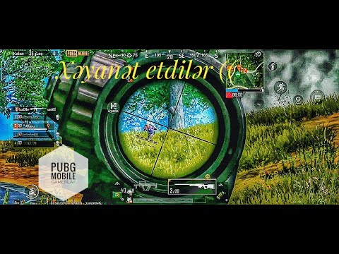 #pubgmobile Xəyanət!! Film kimi  nefes kesen  Savaş səhnələrim . Pubg Mobile gameplay