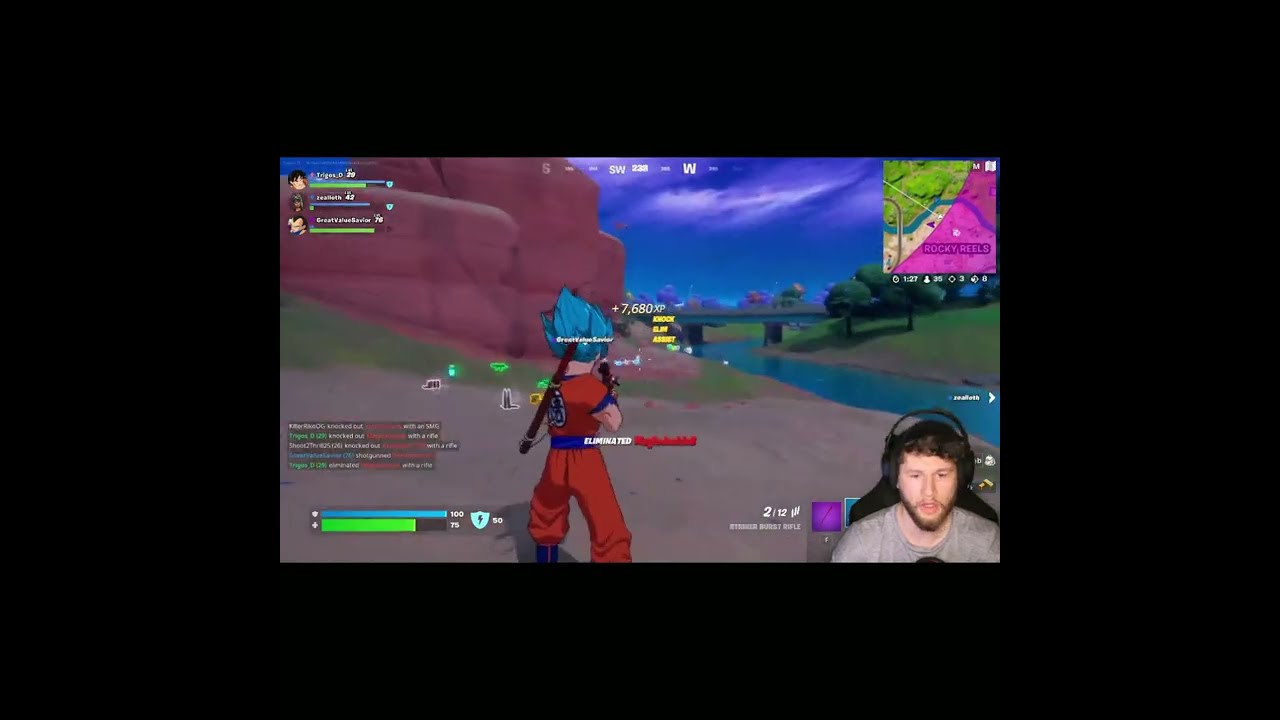 Everytime I Get a Kill I Have to Power UP | Fortnite - YouTube