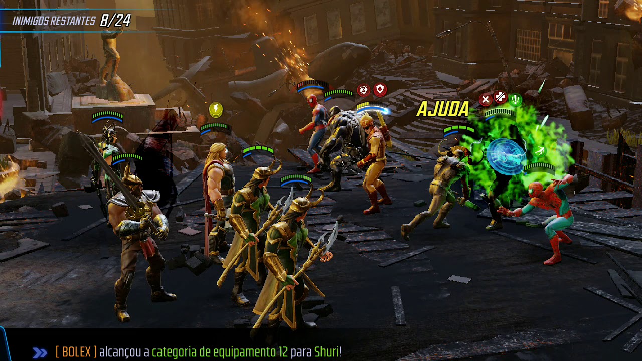 Marvel strikeforce: derrotando Ultron - YouTube