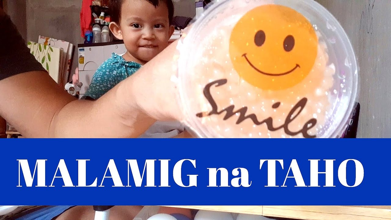 Mukbang Chilled Taho - YouTube