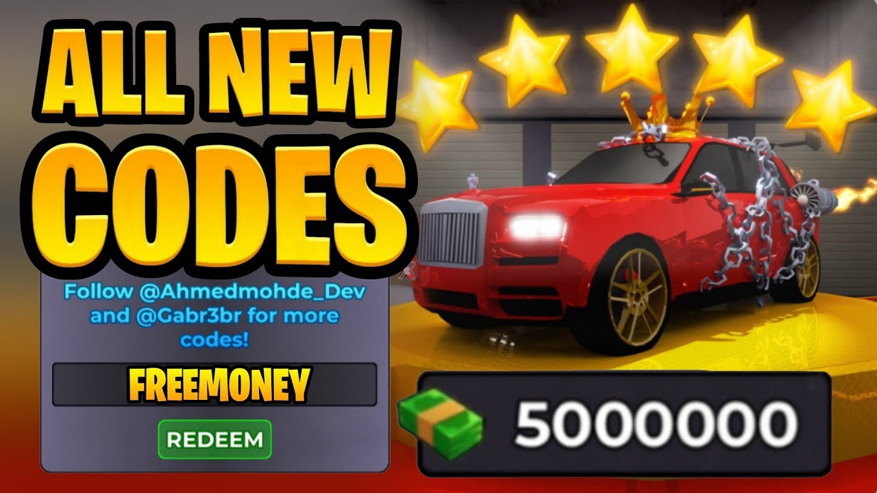 *NEW* ALL WORKING CODES FOR RATE MY CAR IN 2025! ROBLOX RATE MY CAR ...