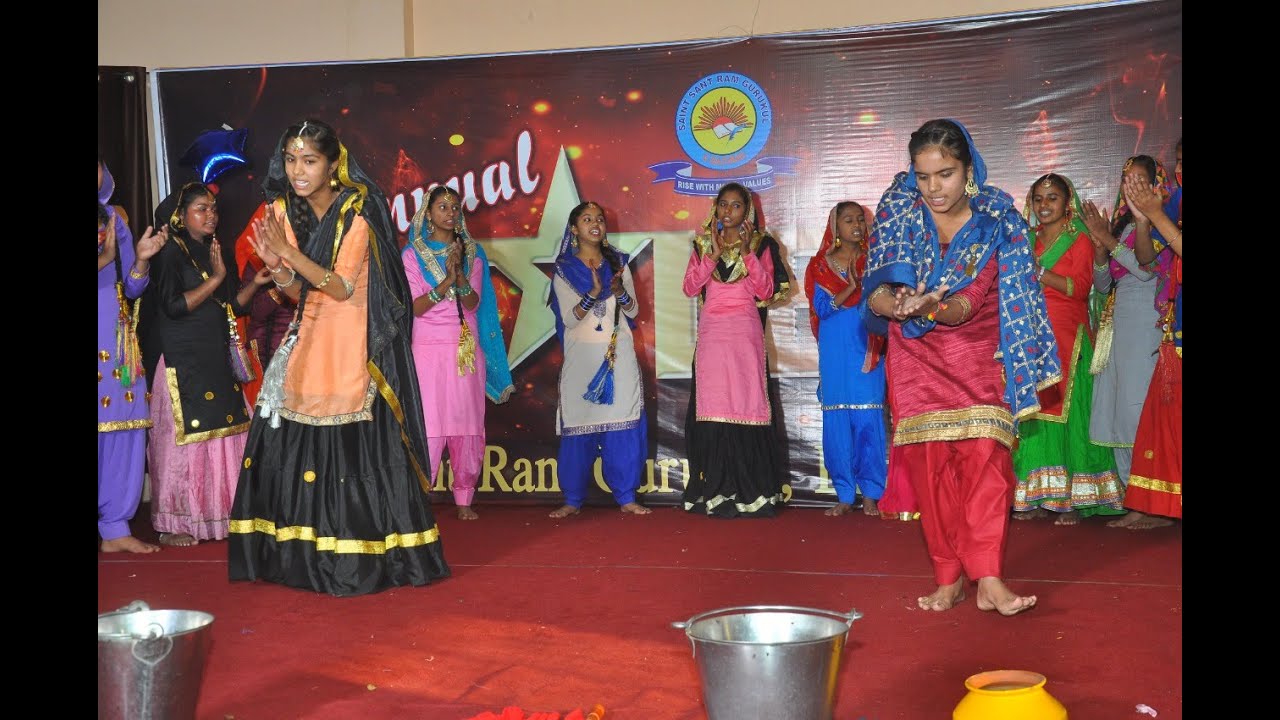 Traditional Giddha Performance By SSR Gurukul Students #giddha #boliyan ...