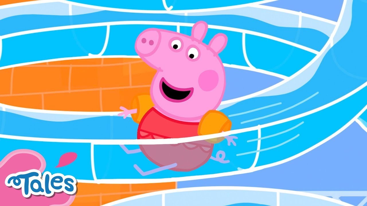 The SUPER FAST Waterslide! 💦 | Peppa Pig Tales - YouTube