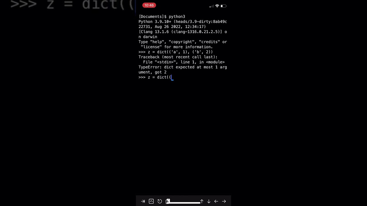 Python Initialize Dictionary From Tuples YouTube Python Initialize Dictionary From Tuples YouTube