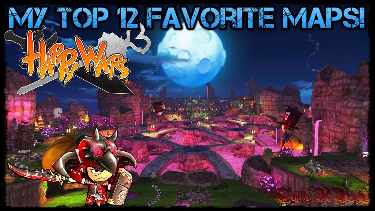 Happy Wars, My Top 12 Favorite Maps! [Season 2/Xbox 360] - YouTube