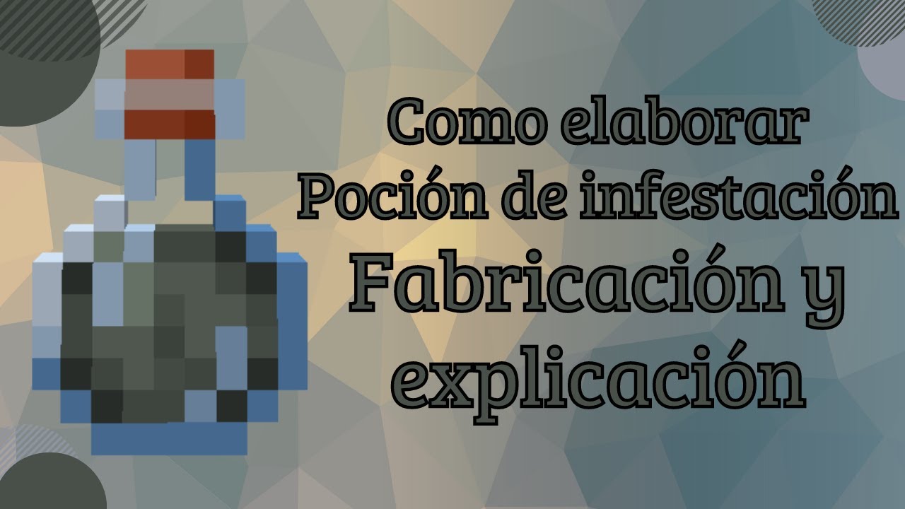 Como elaborar 🧪pocion de infestacion 🐛en minecraft. - YouTube