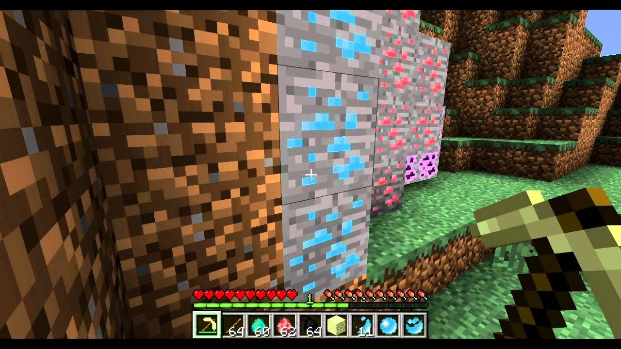 Minecraft More Tools Mod Review (Battleaxe, Amethyst, Sapphires, Rubies ...