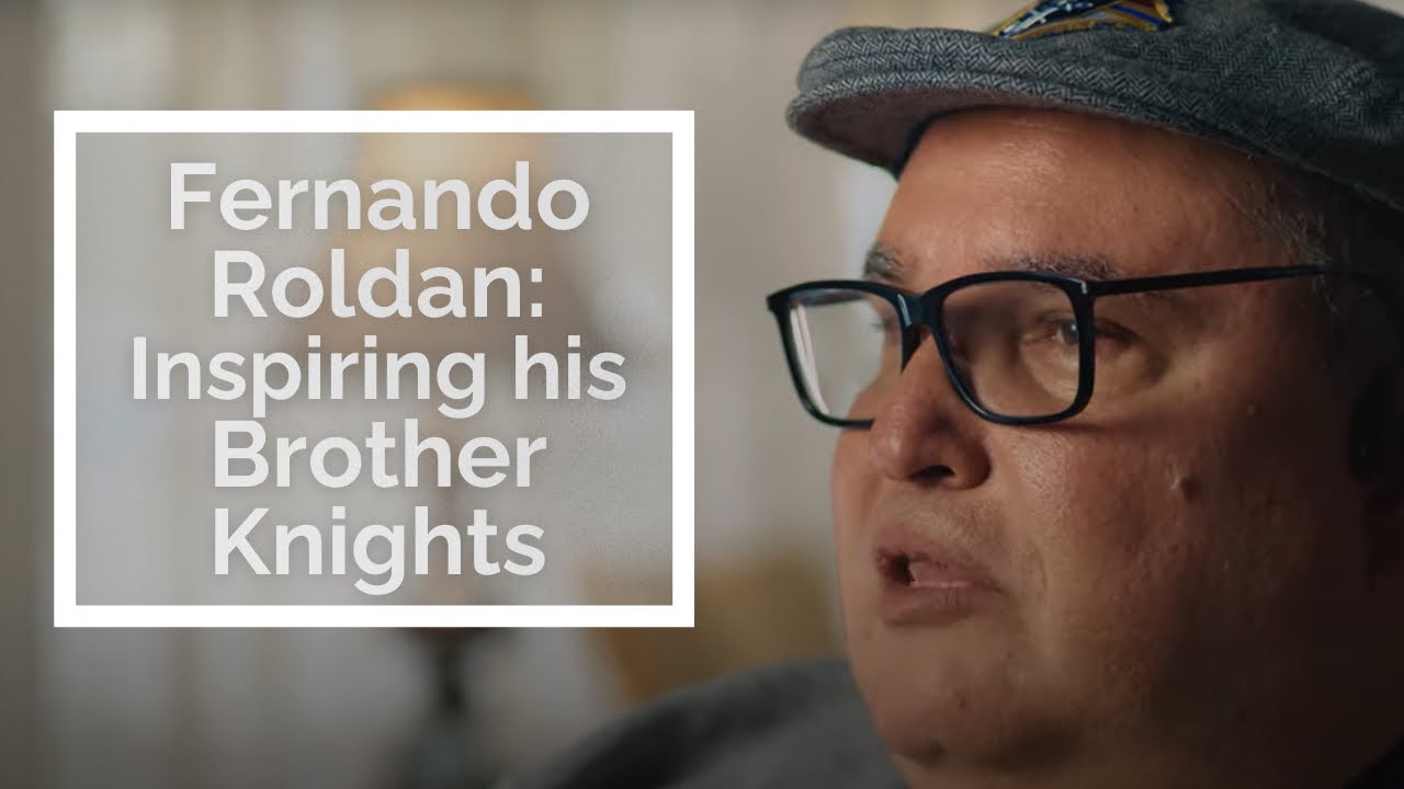 Fernando Roldan: Inspiring his Brother Knights - YouTube