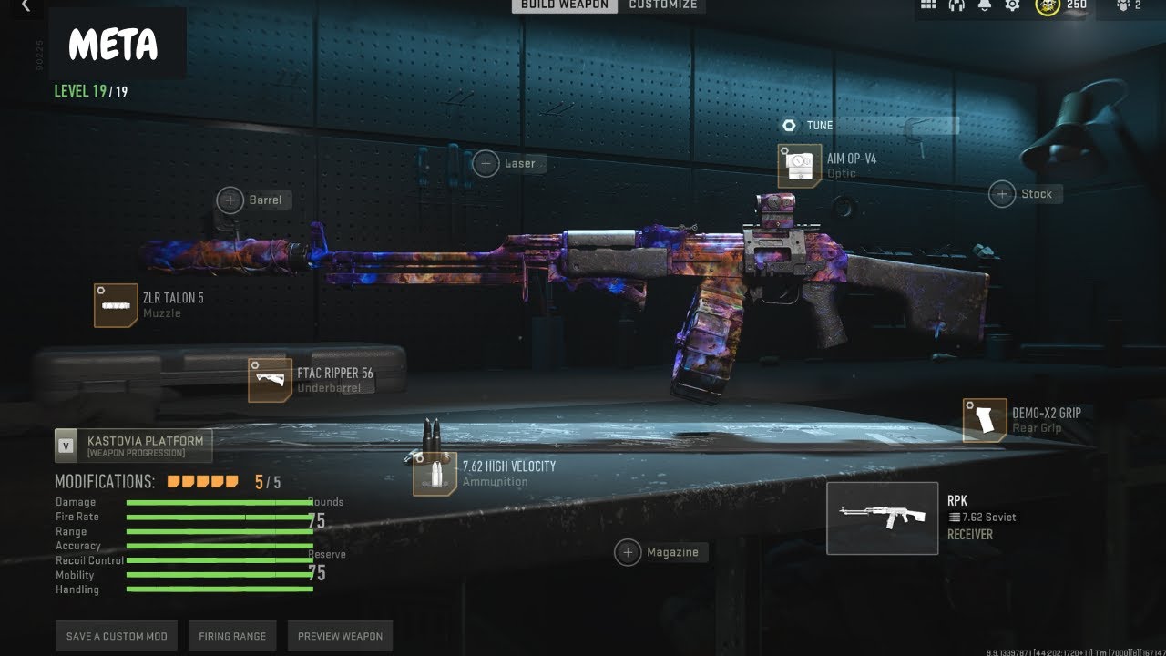 THE BEST WARZONE 2.0 CLASS | META WARZONE CLASS | RPK CLASS SETUP ...