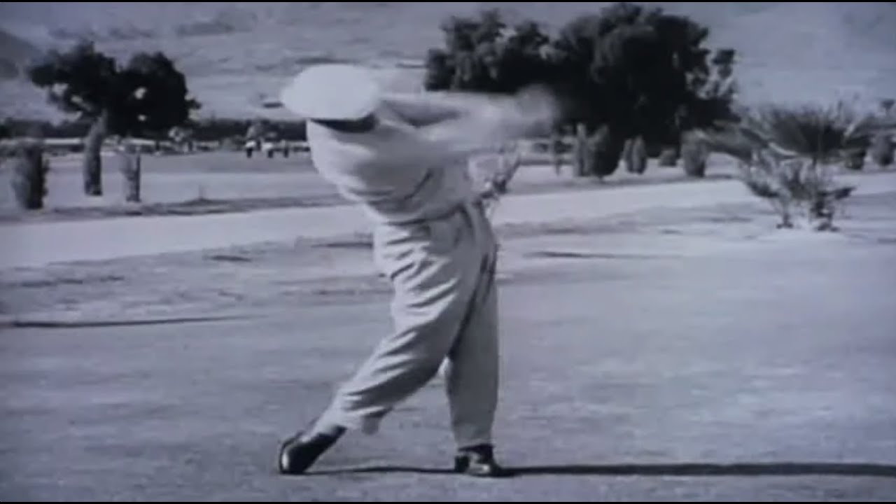 Ben Hogan / SLOW-MOTION Swing Training Drill / Hogan's Secret? 🤔 - YouTube