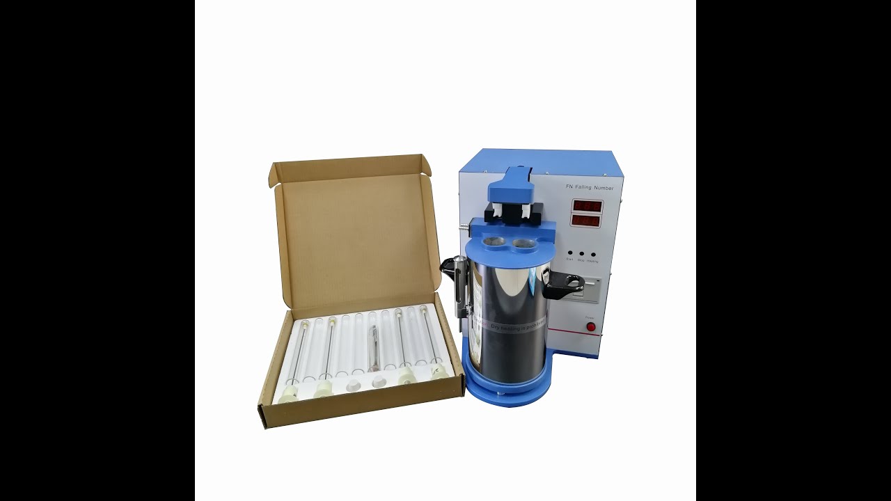 Operating the Falling Number Machine | Prairie Grain Analyzers - YouTube