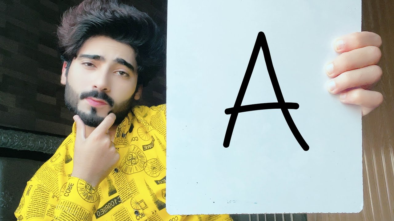 How To Turn Alphabet A Into Amazing Art YouTube how-to-turn-alphabet-a-into-amazing-art-youtube