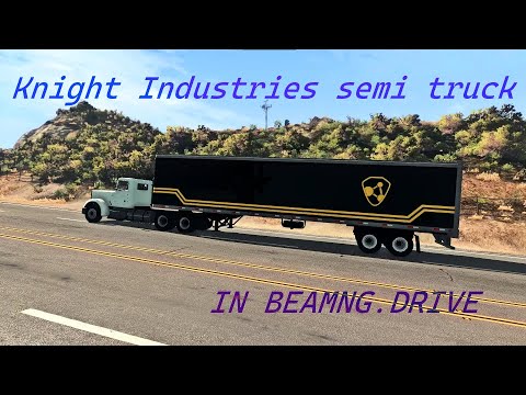 KITT & semi truck in BeamNG.drive | i Cookies, Ema - YouTube