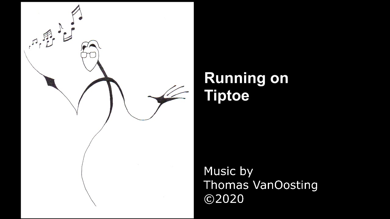 Running on Tiptoe (playful sneaky mischievous music) - YouTube