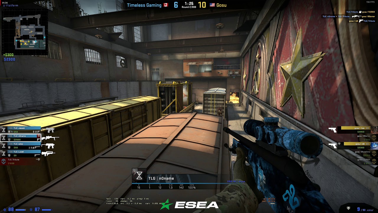 ESEA Main League Match Highlights n0name - YouTube