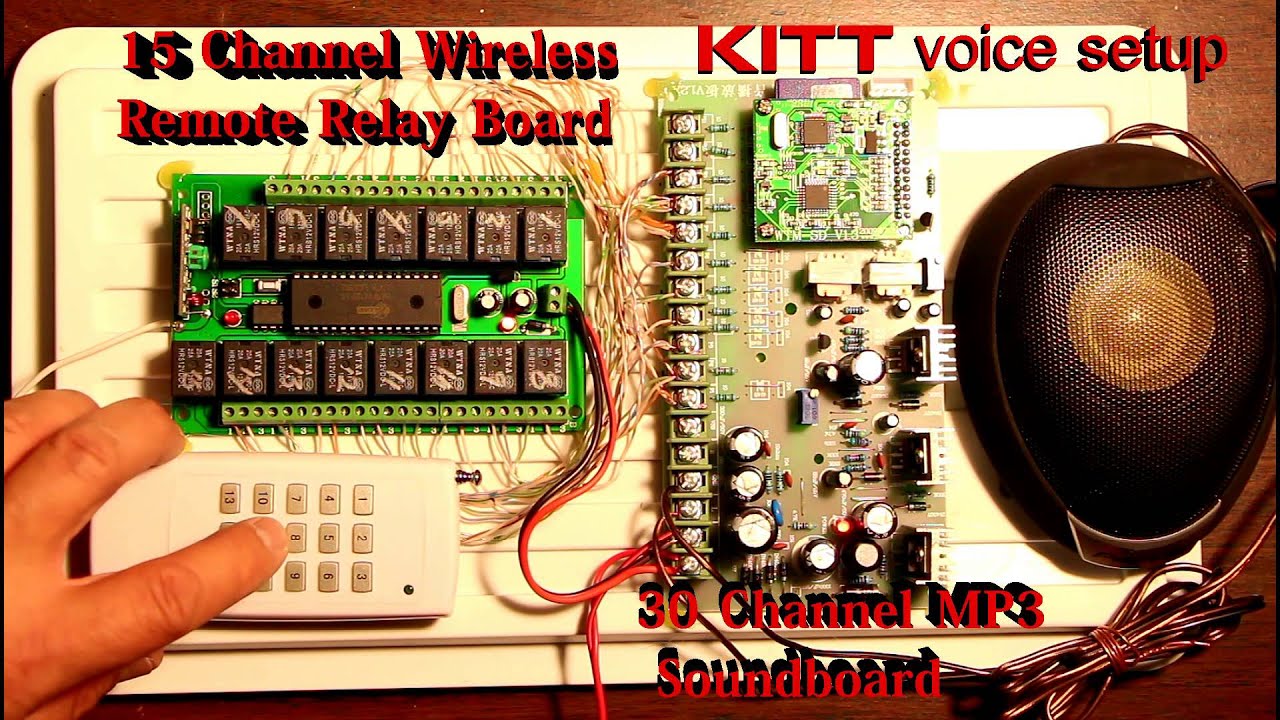KITT Voice Wireless Remote Setup - YouTube