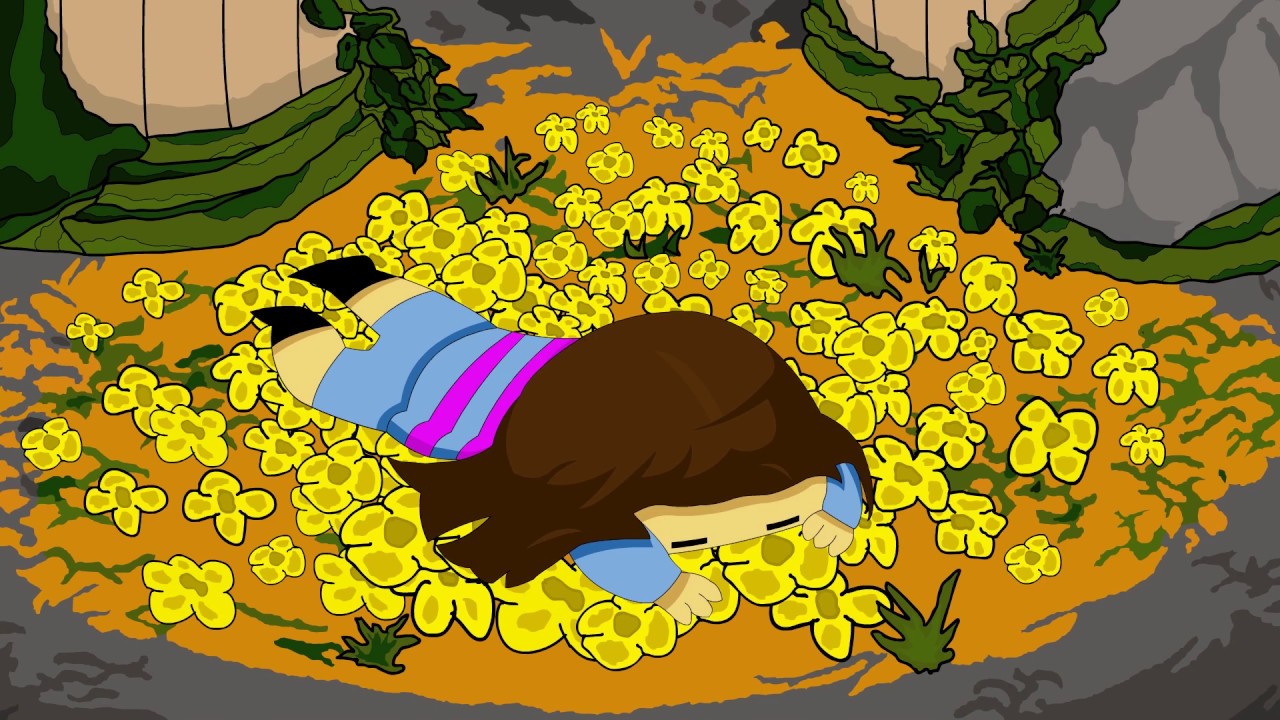 Undertale intro (Frisk version) -【Undertale Animation】 - YouTube