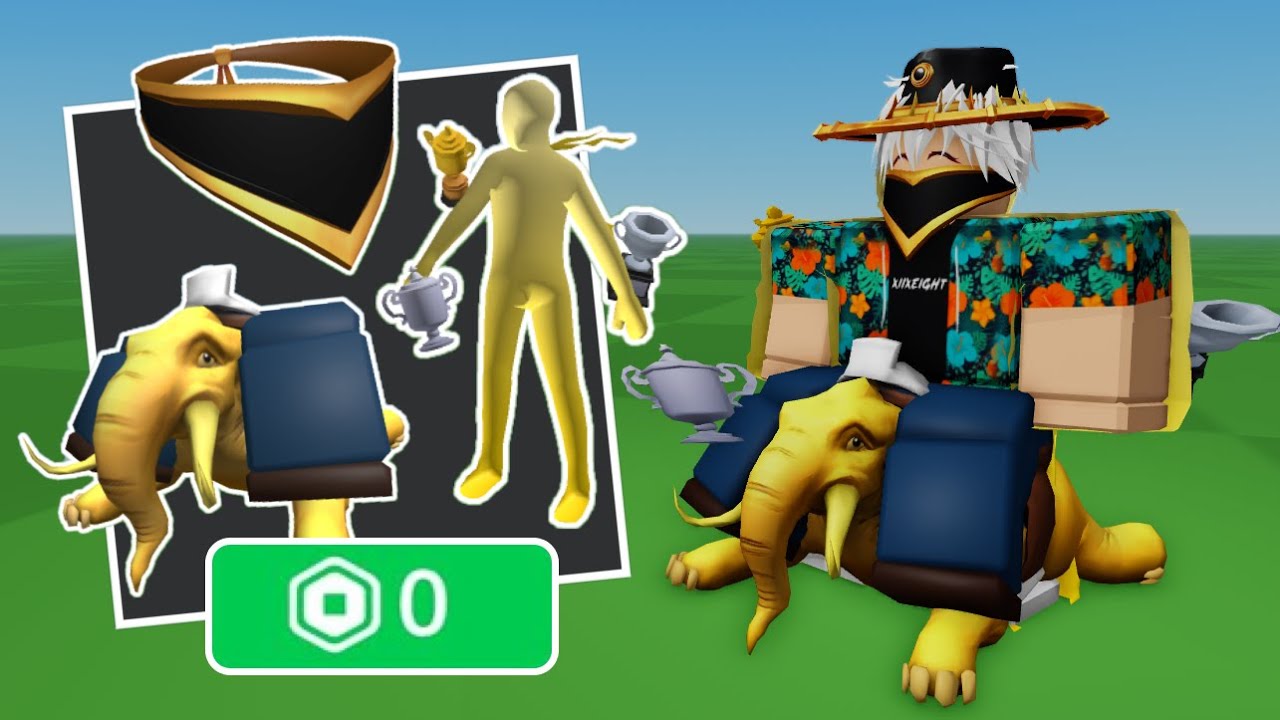 🤑 ¡WEBOS! CONSIGUE 3 ITEMS DE ORO GRATIS en ROBLOX - YouTube