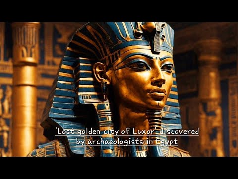 Lost golden city of Luxor discovered by archaeologists in Egypt ...