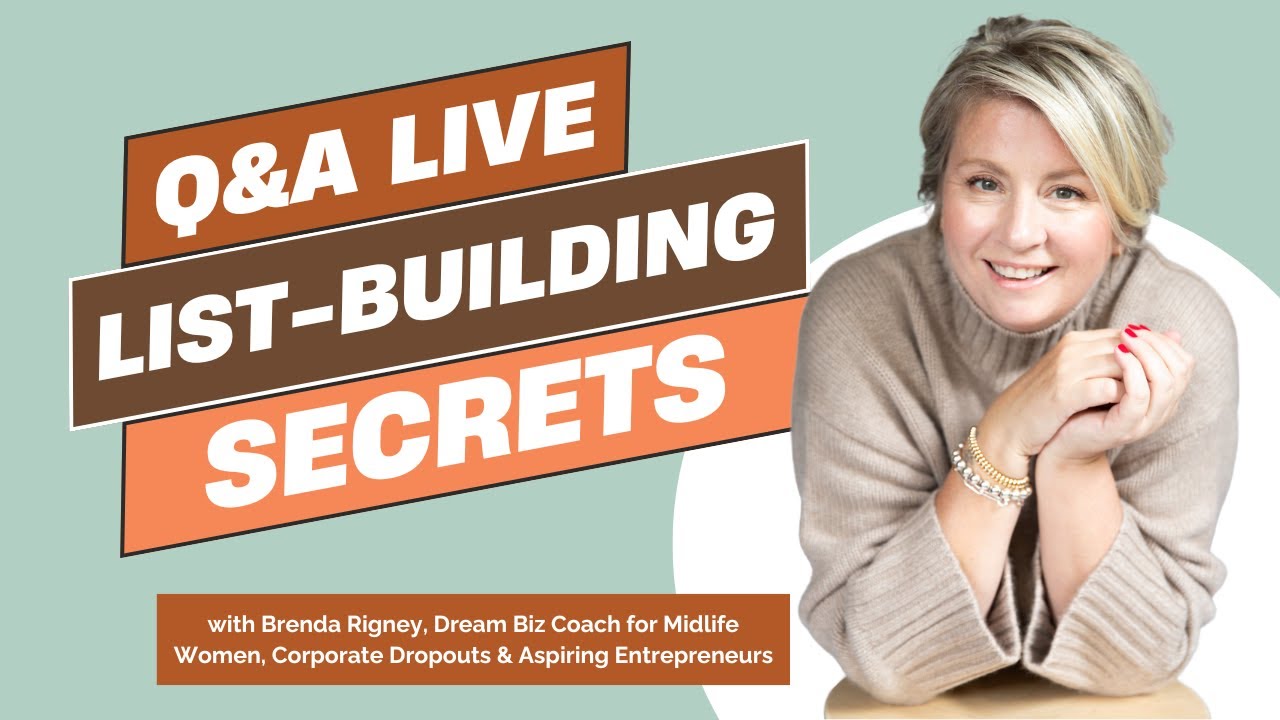 List Building Secrets: Q&A From My Recent Workshop - YouTube