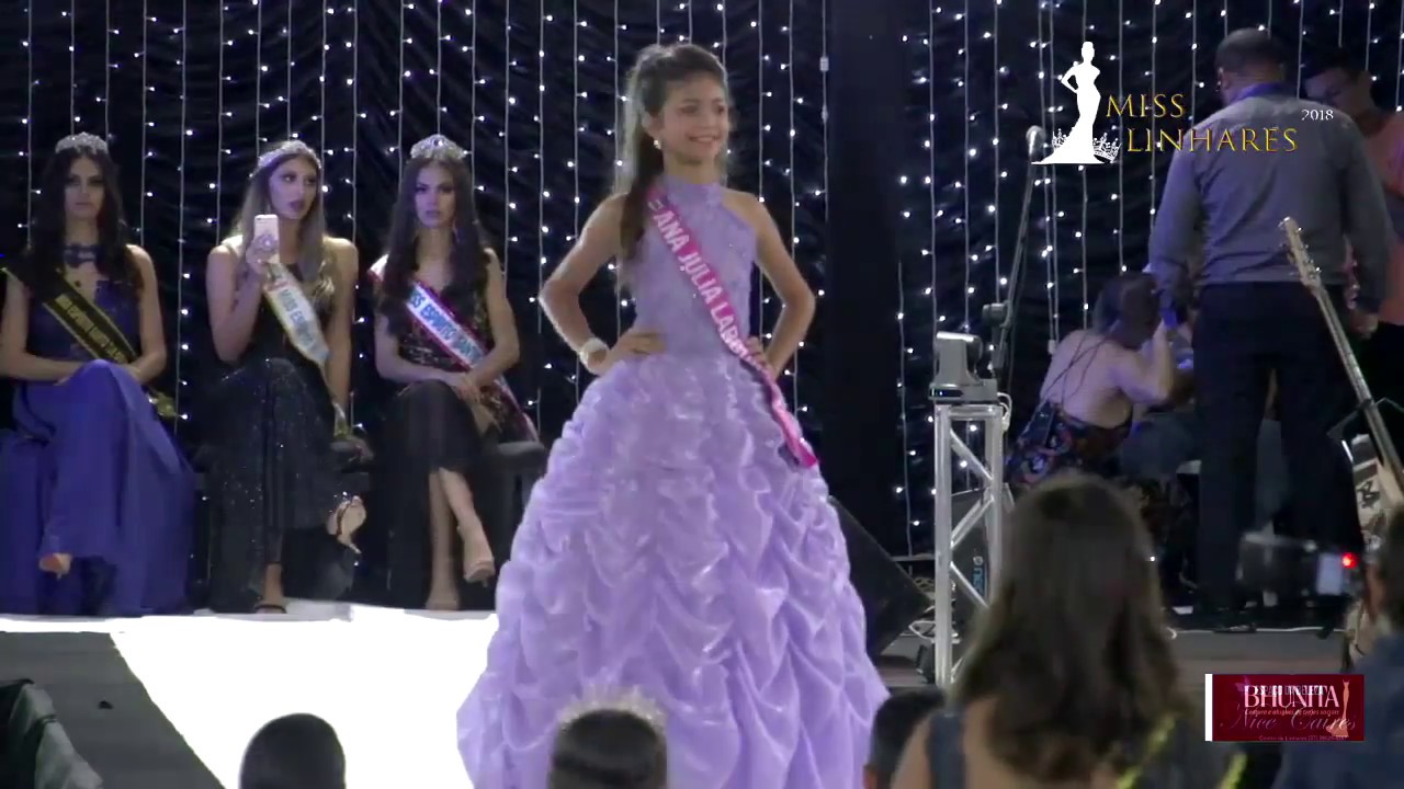 Miss Linhares 2018- Infanto Juvenil - YouTube