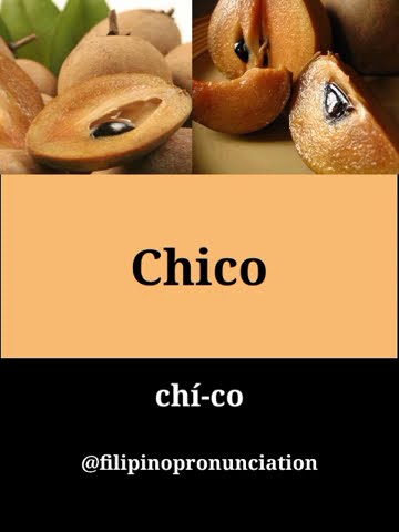Chico | Filipino Pronunciation - YouTube