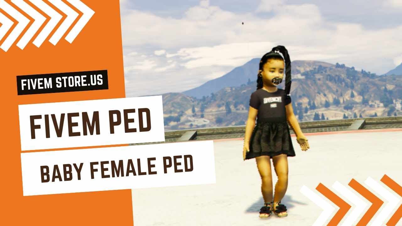 FiveM Baby Girl Female Ped #fivem #peds - YouTube