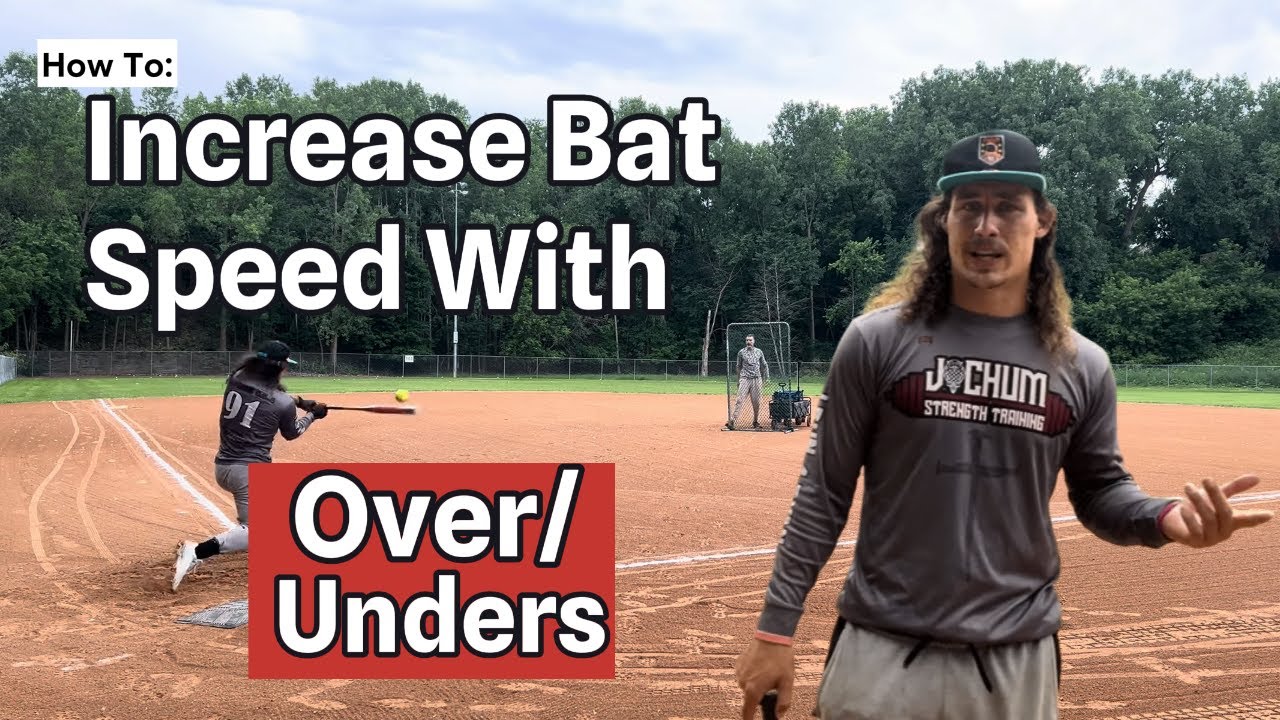 How To Increase Your Bat Speed With Over/Under Swings Softball Series ...