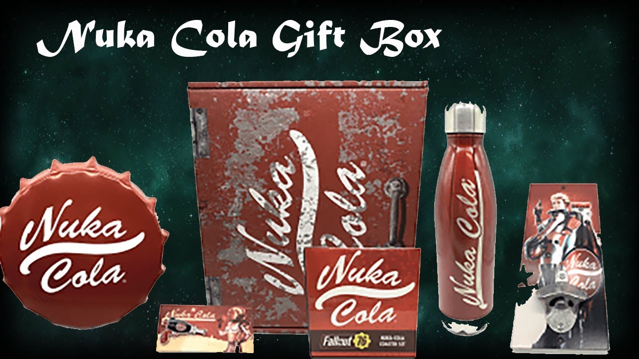 Unboxing Nuka Cola Gift Box - YouTube
