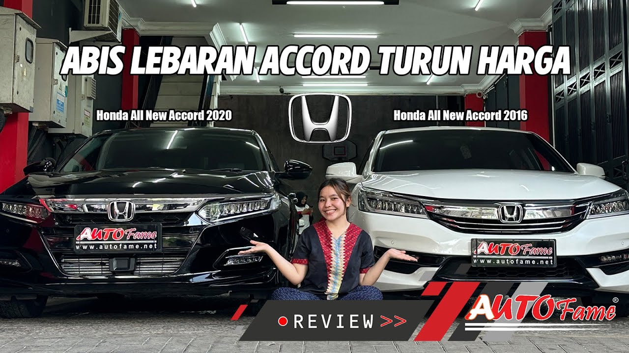 CEK HARGA ACCORD SEHABIS LEBARAN | REVIEW Honda All New Accord 2016 ...
