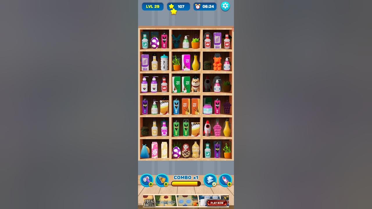 Stuff Sort - Sorting Master Level 29 Gameplay Walkthrough Android IOS - YouTube