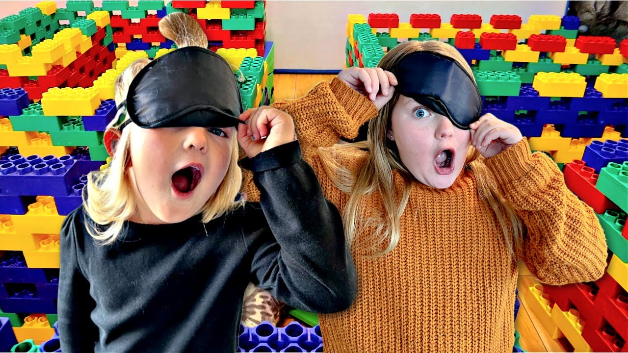 Lying to Our Kids? Blindfolded LEGO MAZE - YouTube