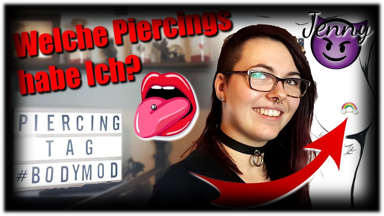 Welche Piercings habe ich bis jetzt - The Piercing Tag // Simply Jenny ...
