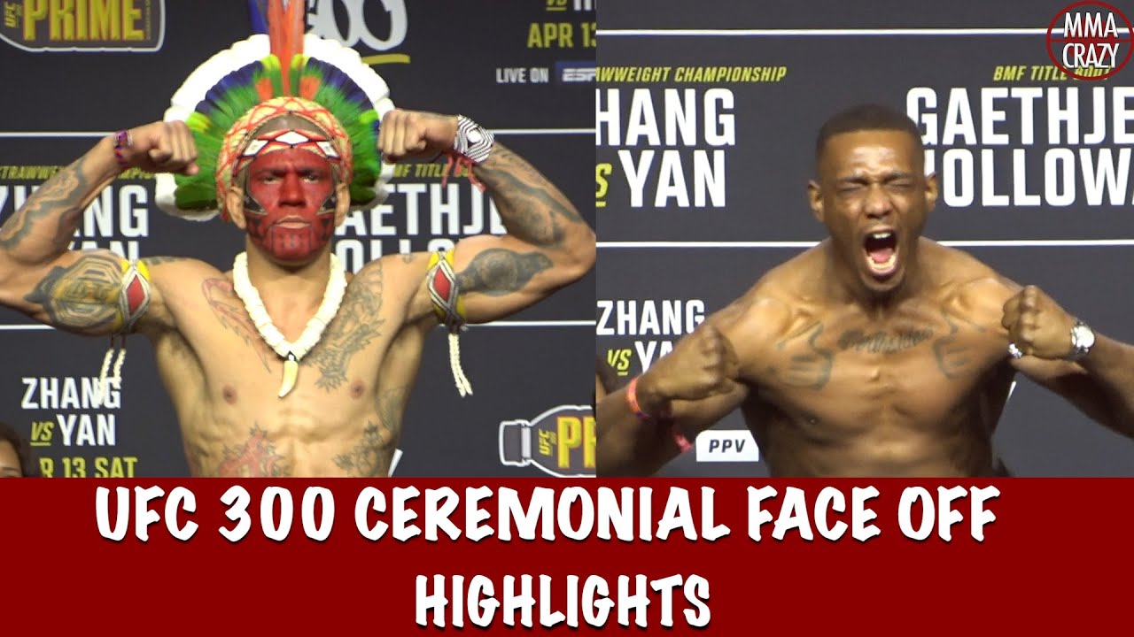 FULL UFC 300: FACE OFF Highlights - YouTube