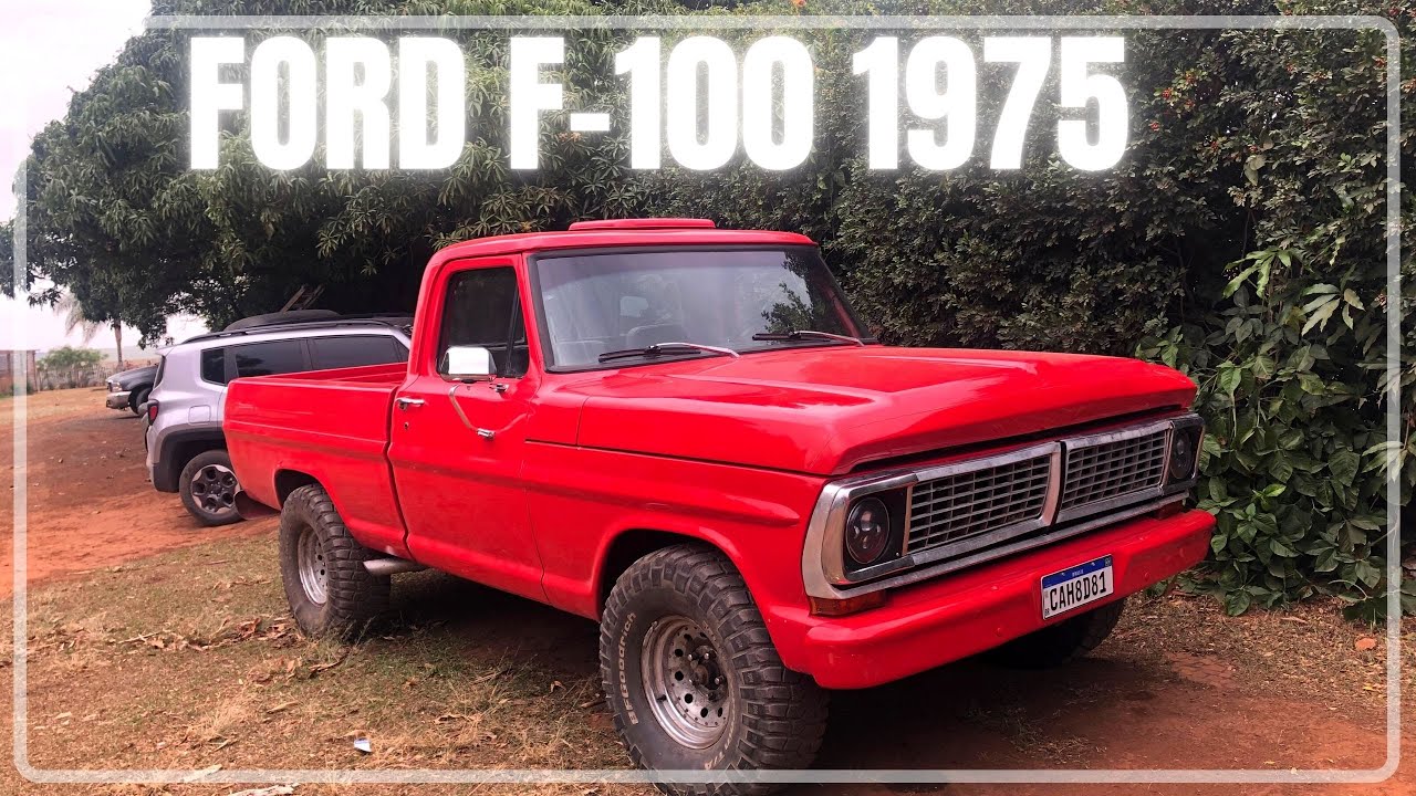 FORD F-100 1975| UM NOVO PROJETO VEM AI - YouTube
