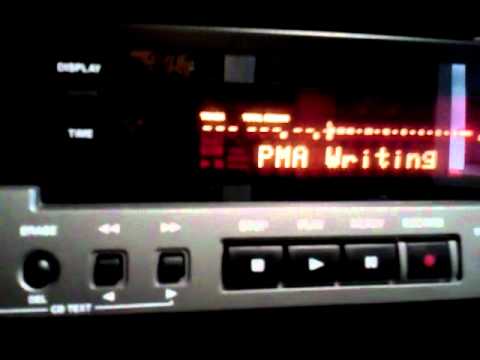 How to record a mp3 in a CD using Tascam - YouTube