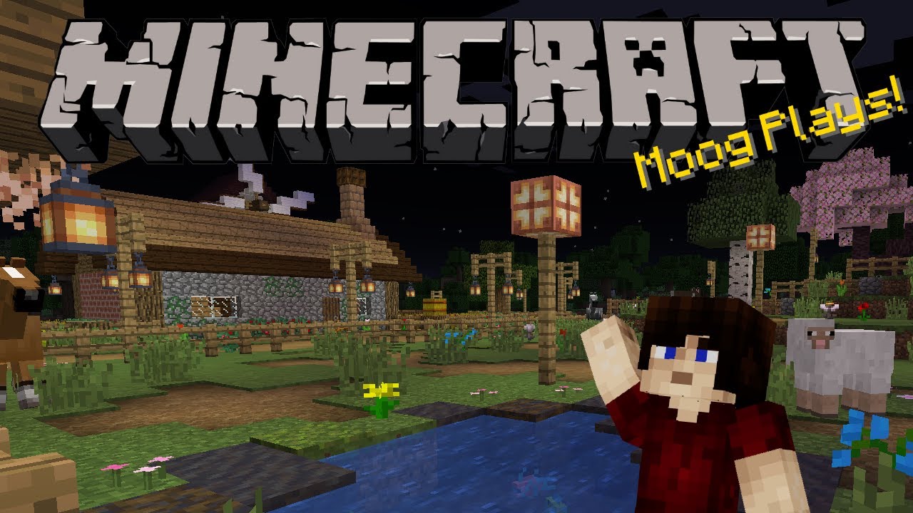 Moog Plays Minecraft: Episode 51 - Greener Pastures - YouTube