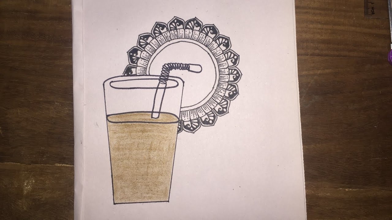 How to draw mandala art with random sketch (juice) #freestyleart # ...