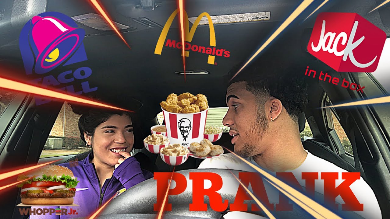 We Ordered “IMAGINARY” FOOD off the DRIVE-THRU MENU PRANK!!! (HILARIOUS ...