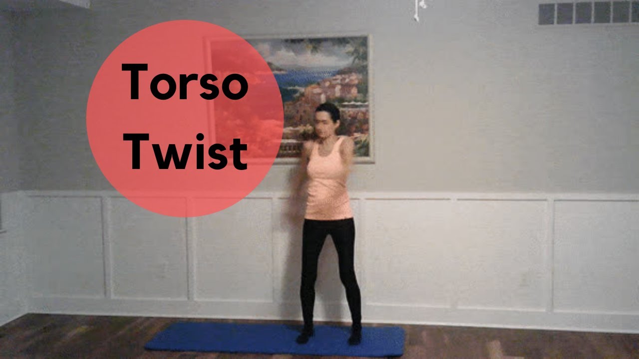 Torso Twist Warm Up Exercise - YouTube