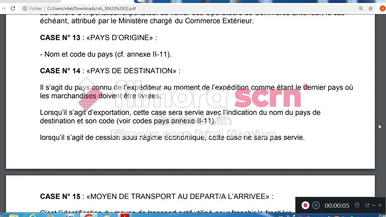 Déclaration en détail (CASES ) parte 4 - YouTube